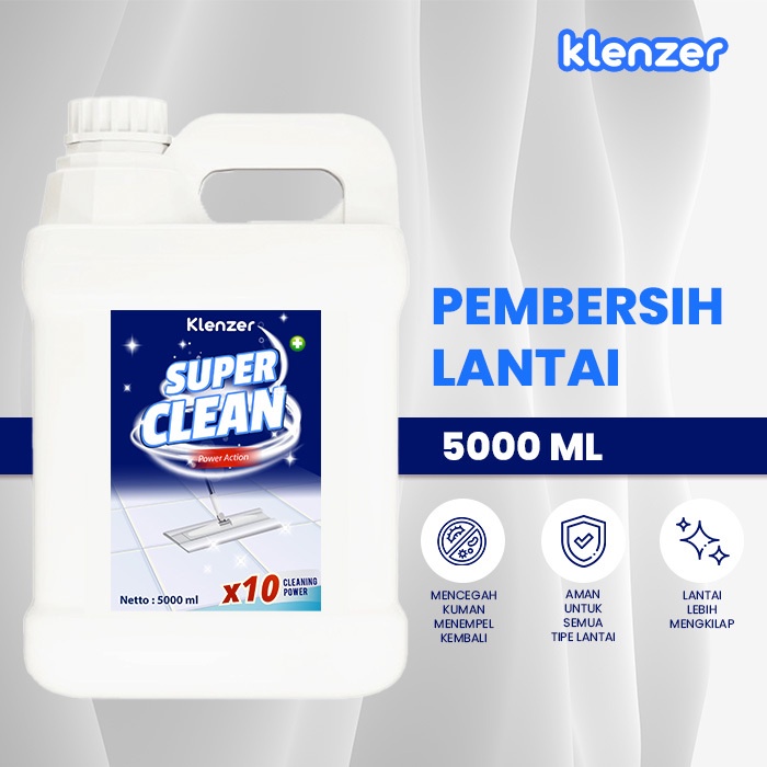 Jual KLENZER Sabun Pembersih Lantai murah 5000ml ( 5 Liter ) | Shopee Indonesia