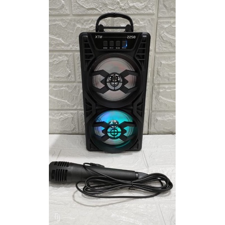 Jual DOUBLE SIPKER/DOUBLE SPEAKER/MIK BLUUTOETH/MUSIK BOX/MUSIC BOX/MIK ...