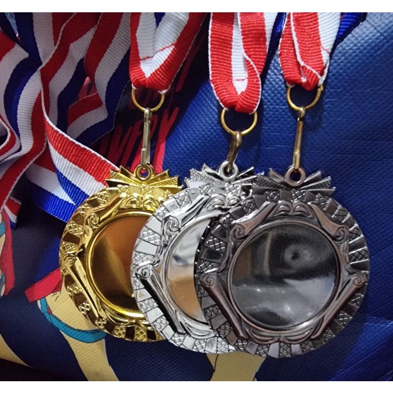 Jual MEDALI SET ( 3PCS ) GOLD, SILVER DAN BRONZE | Shopee Indonesia