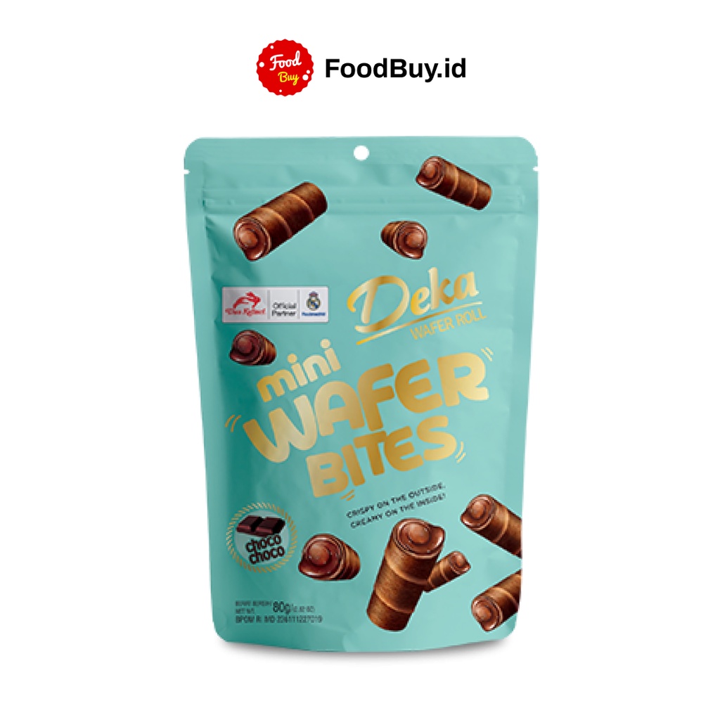 Jual Deka Mini Wafer Bites Chocolate 80 gr | Shopee Indonesia
