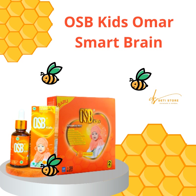 Jual OSB KIDS Omar Smart Brain Sirup |100% Original untuk Otak Anak OSB ...