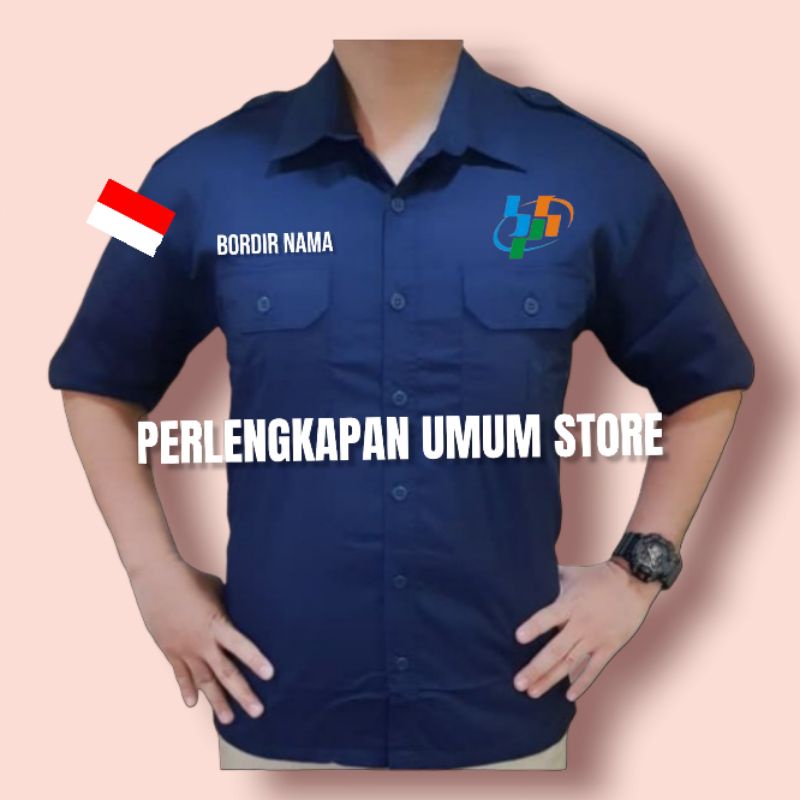 Jual SERAGAM BPS KEMEJA BPS BADAN PUSAT STATISTIK KEMEJA PDH BPS KEMEJA ...