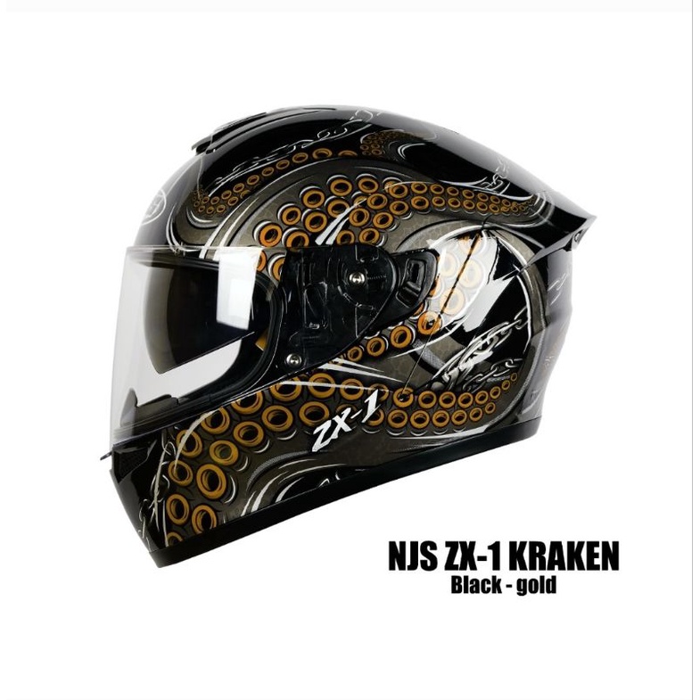 Jual Helm Njs Zx 1 / Kraken | Shopee Indonesia