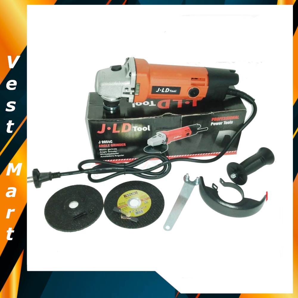Jual Mesin Gerinda Listrik Gurinda Grinder Tangan 4 Inch J9954C ...