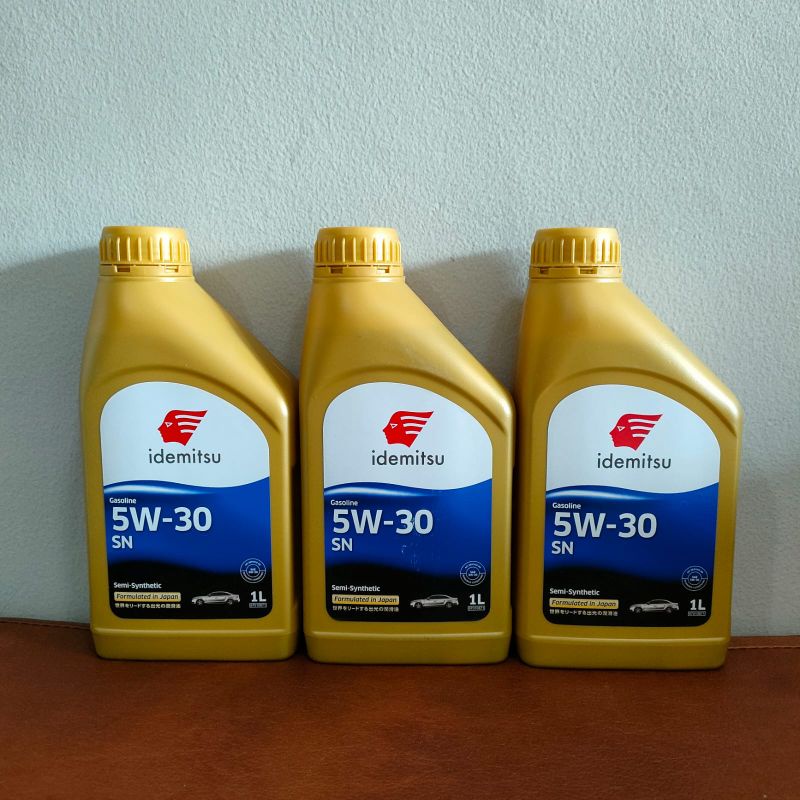 Jual Oli Mobil Idemitsu SN 5W30 Semi Synthetic Kemasan 1 Liter | Shopee ...