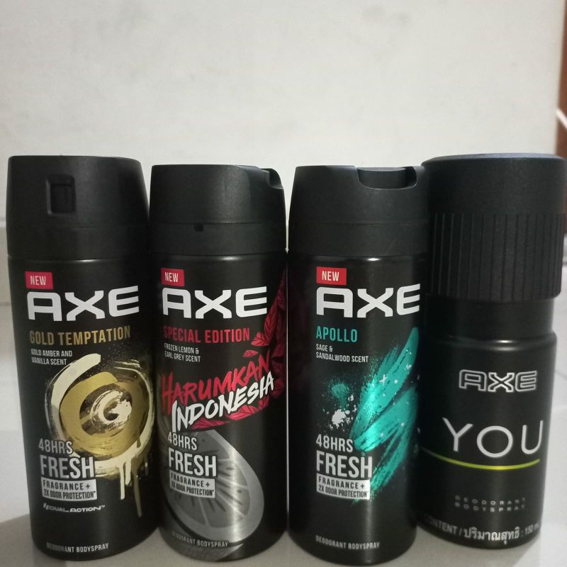 Jual Axe Deodorant Body Spray 150ml -parfum axe pria 150ml | Shopee ...