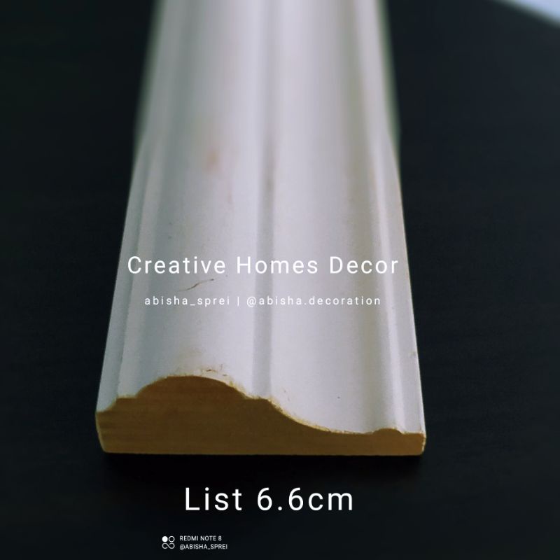 Jual LIST PANEL DINDING WALL MOULDING WAINSCOTING LIST PANEL KAYU PLINT ...