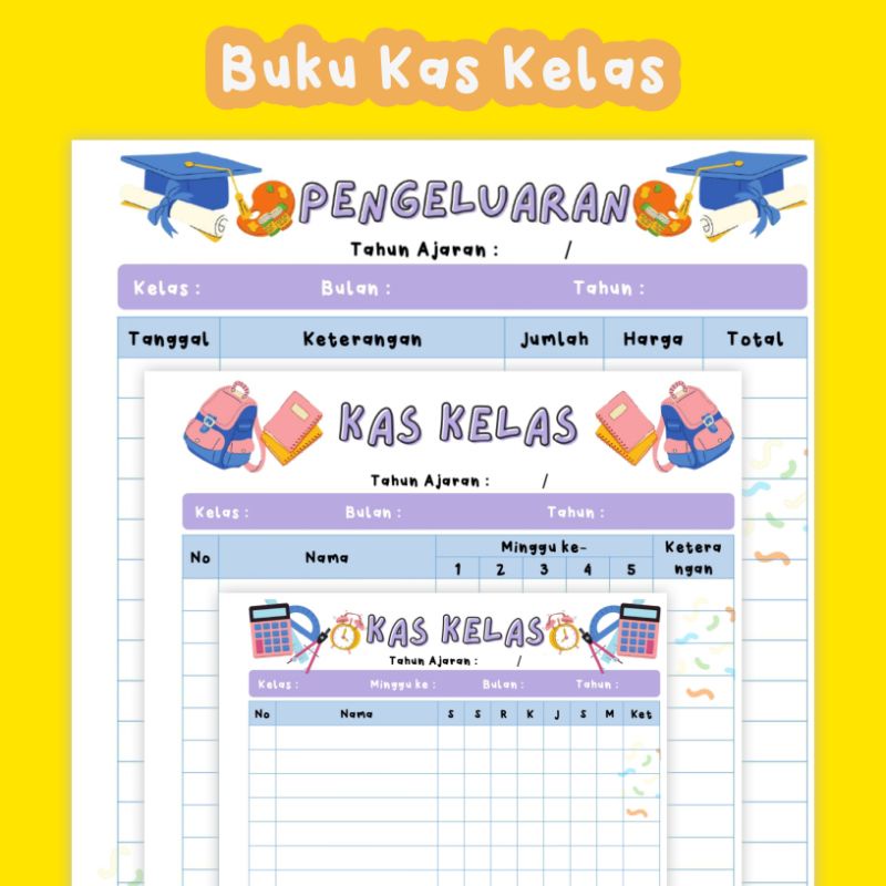 Jual ISI BINDER Kas Kelas Bendahara | Shopee Indonesia