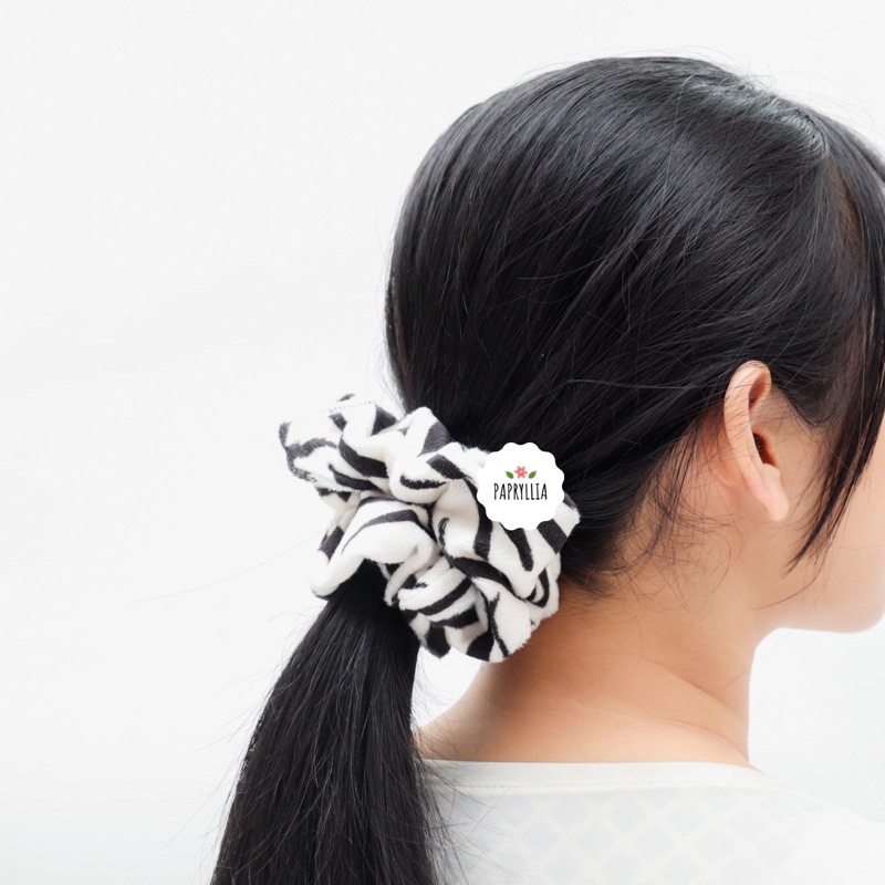 Jual Papryllia - Scrunchie Ikat Rambut Kunciran Cepol Hijab Penambah ...