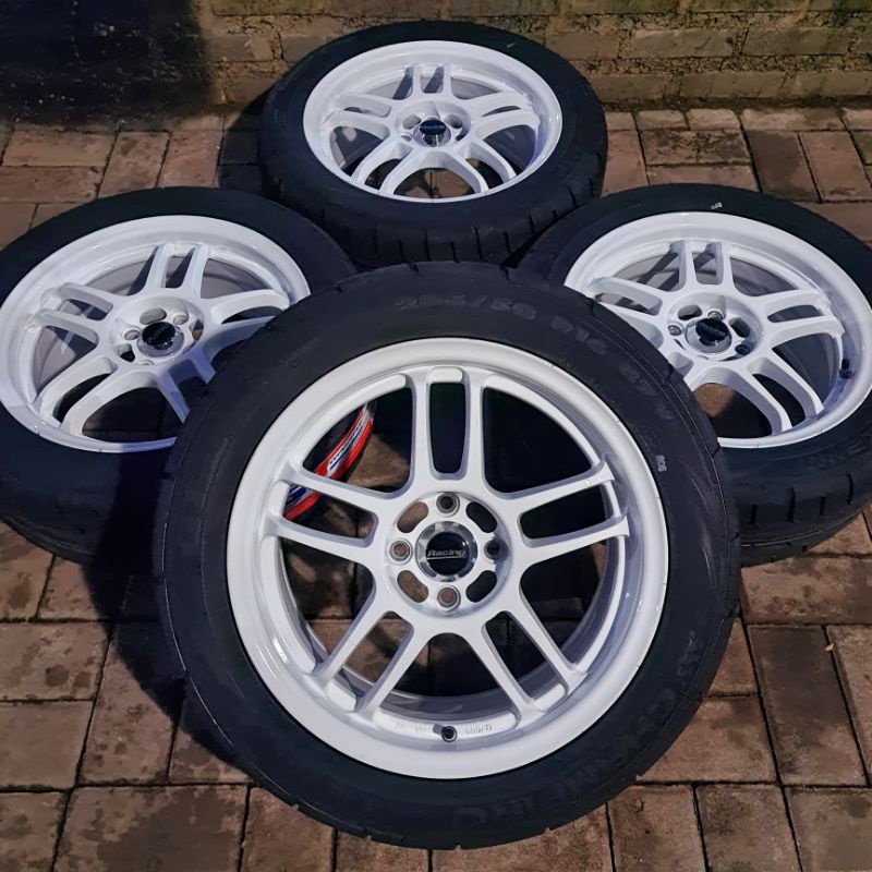 Jual Velg Ring 16 Brio Mobilio Jazz Freed Yaris Raize Racing Hart CP035 ...