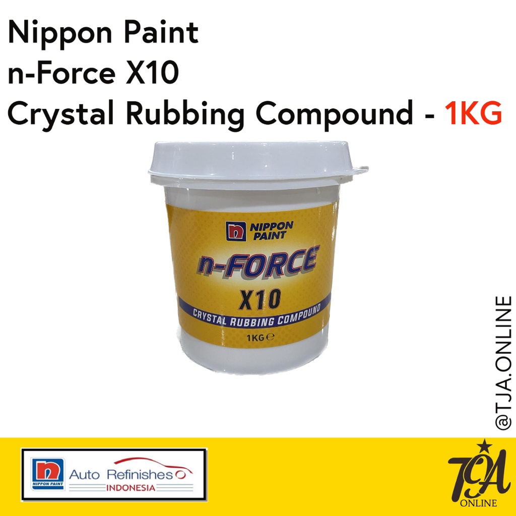 Jual Compound Mobil N Force X10 Crystal Rubbing Compound Nippon Paint ...