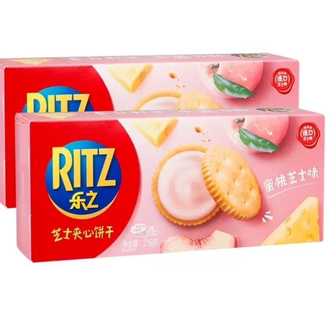 Jual Ritz Peach & Cheese 218 gram (MOHON BACA DESKRIPSI) | Shopee Indonesia