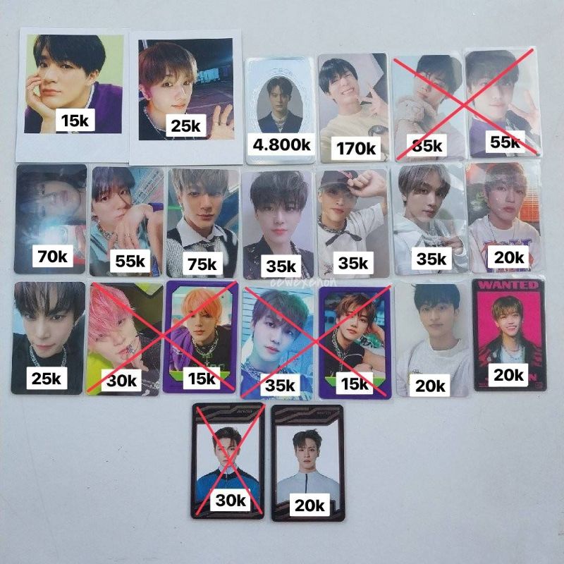 Jual WTS WANT TO SELL PC PHOTOCARD NCT DREAM 127 JENO JAEMIN MARK HAECHAN JISUNG CHENLE DOYOUNG ...