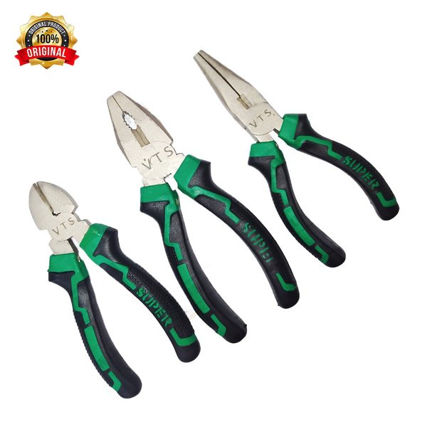 Jual Tang SET 3Pcs Tang Potong Kombinasi Lancip 3 Pcs Ukuran 6-6-7 Inch ...