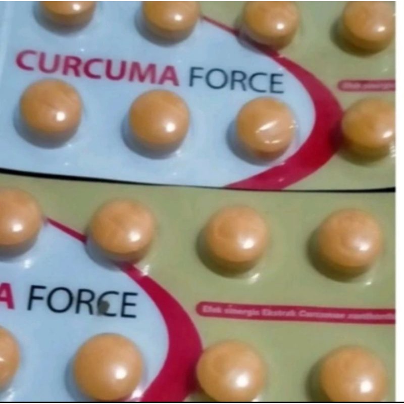 Jual curcuma force eceran 1 tablet | Shopee Indonesia