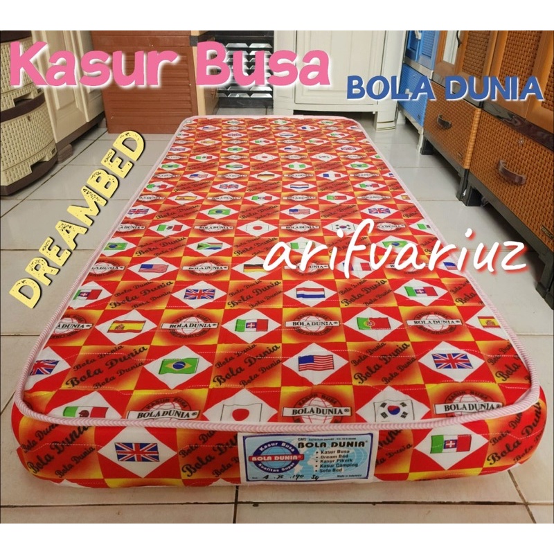 Jual 1 keping kasur busa DREAMBED BOLA DUNIA tebal 11 cm | Shopee Indonesia