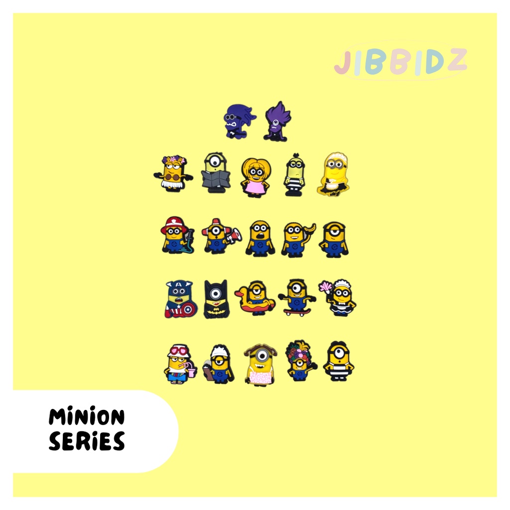 Jual JIBBITZ CROCS - MINION / Pin Hiasan Sandal Crocs / Aksesoris Crocs ...