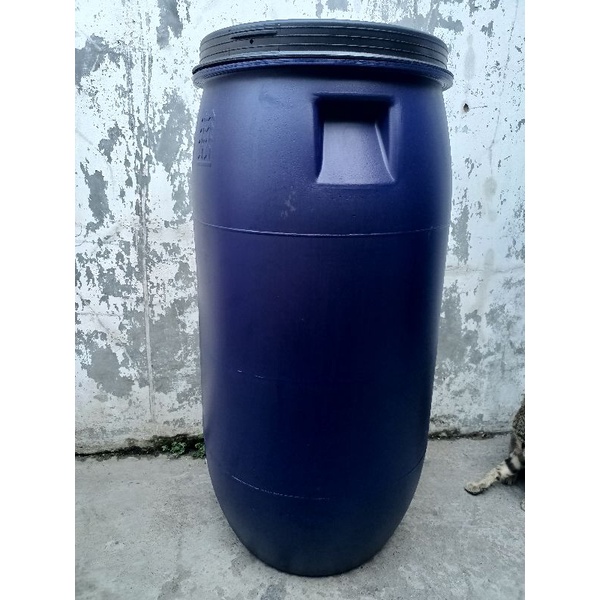 Jual Drum Biru Tebal/Tong Sampah/Tong Fermentasi ukuran 80Liter ...