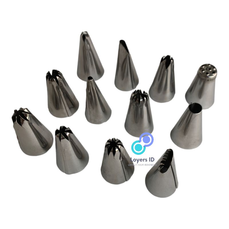 Jual Spuit alat dekorasi kue 1 pcs semprit local macam macam jenis ...