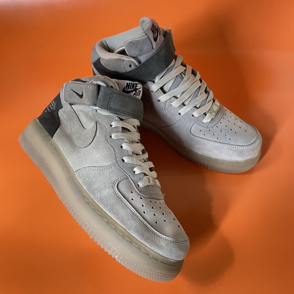 Jual Sepatu NIKE Air Force 1 Mid x Reigning Champ Sz 41 / AF1 Second ...