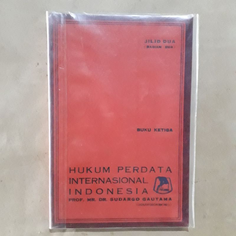 Jual Buku Hukum Perdata Internasional Indonesia - Prof Dr Sudargo Gautama | Shopee Indonesia