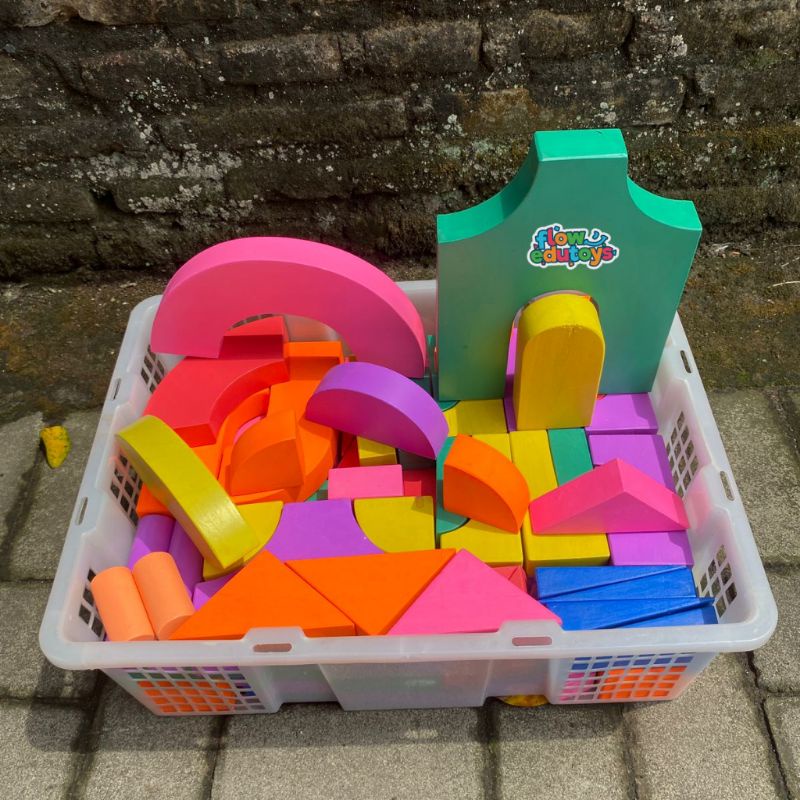 Jual BALOK PDK WARNA ISI 105 / MAINAN EDUKASI BALOK WARNA | Shopee ...