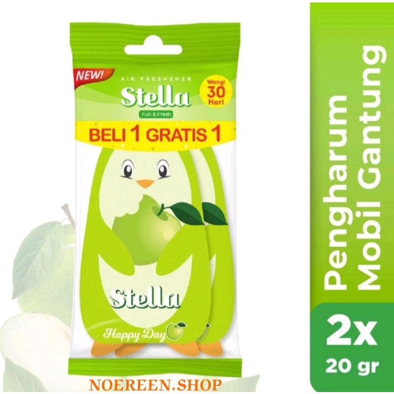 Jual Stella Fun & Fresh 20gr BUY 1 GET 1 (Pengharum Mobil) | Shopee ...