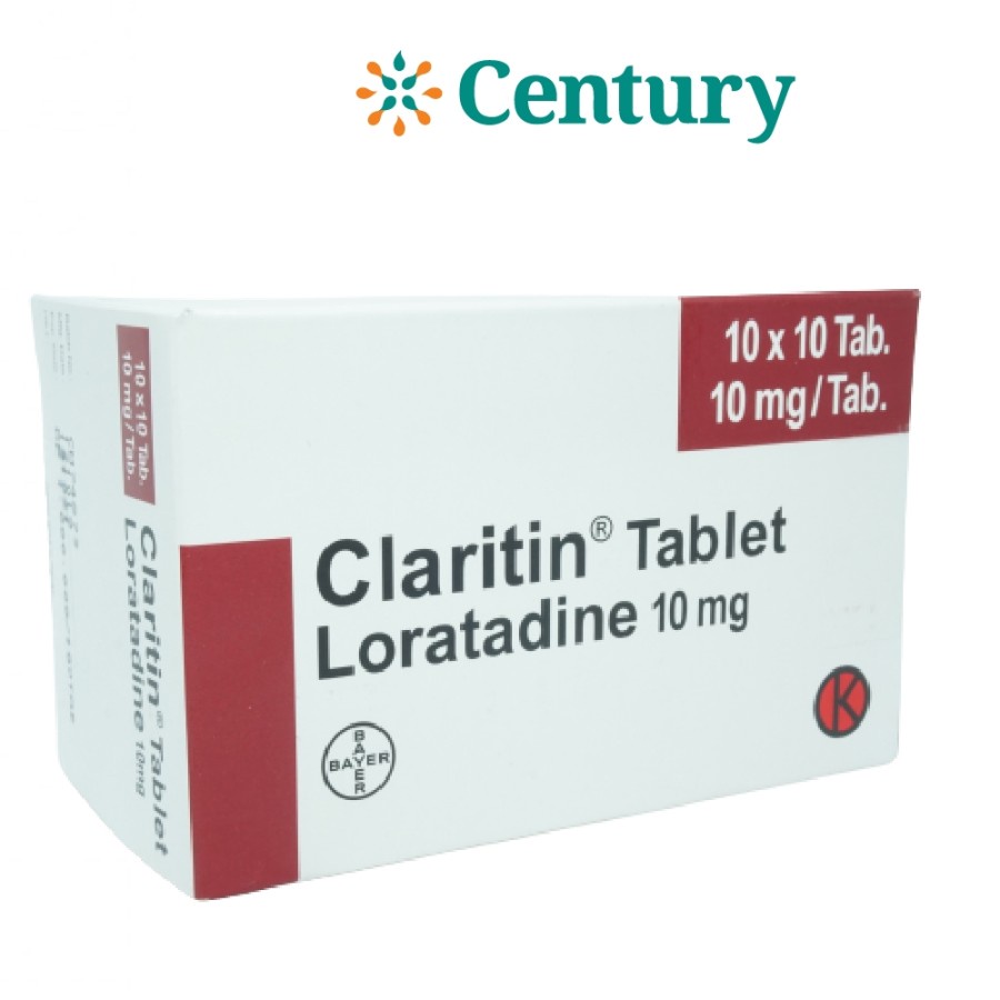 Jual CLARITIN 10MG 1 STRIP 10 TABLET / MICRONIZED LORATADINE / OBAT ...