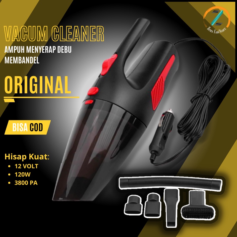 Jual Vakum Cleaner Electric Mobil Car Portable Vacuum Clean Elektrik ...