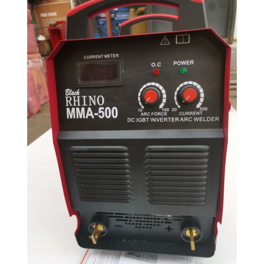 Jual MESIN LAS INVERTER 500 A RHINO TRAFO LAS MMA 500 IGBT 3 PHASE | Shopee Indonesia