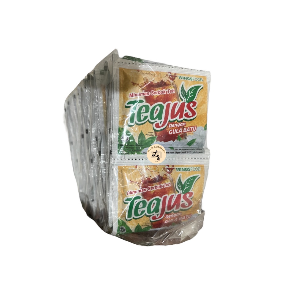 Jual Tea Jus Gula Batu 1 Pack 60 Sachets @7gr | Shopee Indonesia
