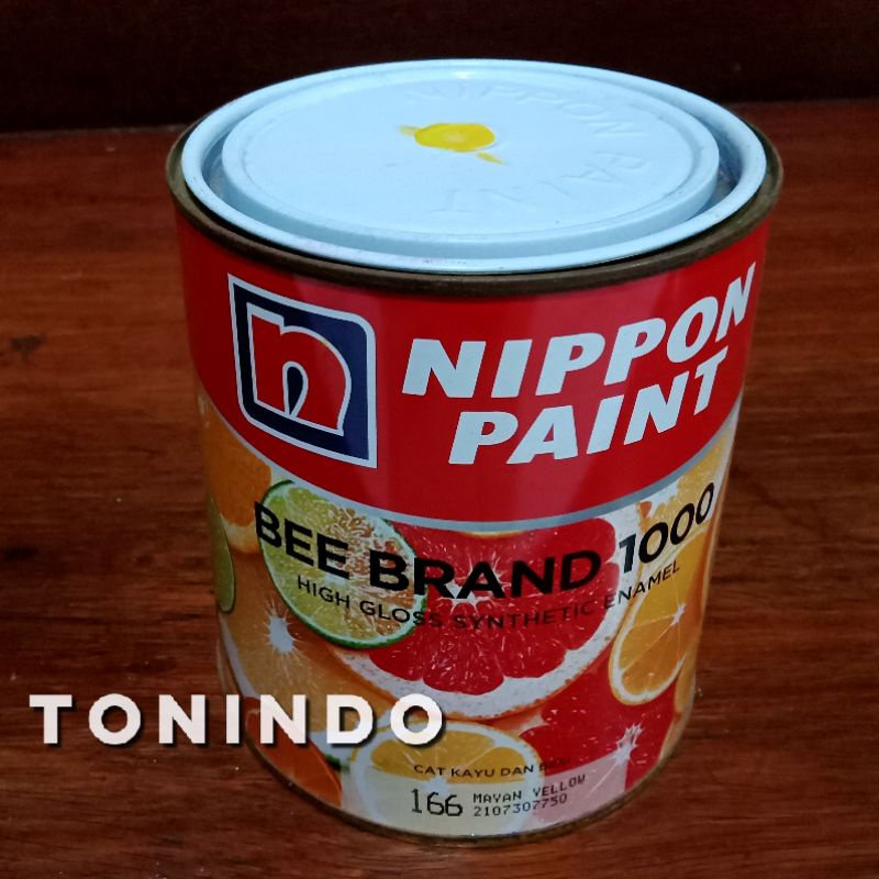Jual Cat Kayu & Besi Bee Brand 1000 Varian Warna Kuning dan Cream (0 ...