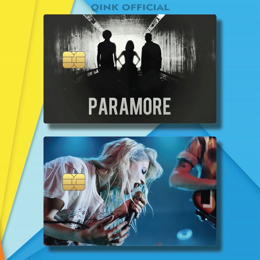 Jual 21-35 STICKER CARD LOGO BAND PARAMORE WQETT/A3SWJ/ SKIN FLAZZ FOTO GRUP BAND PARAMORE RIOT ...