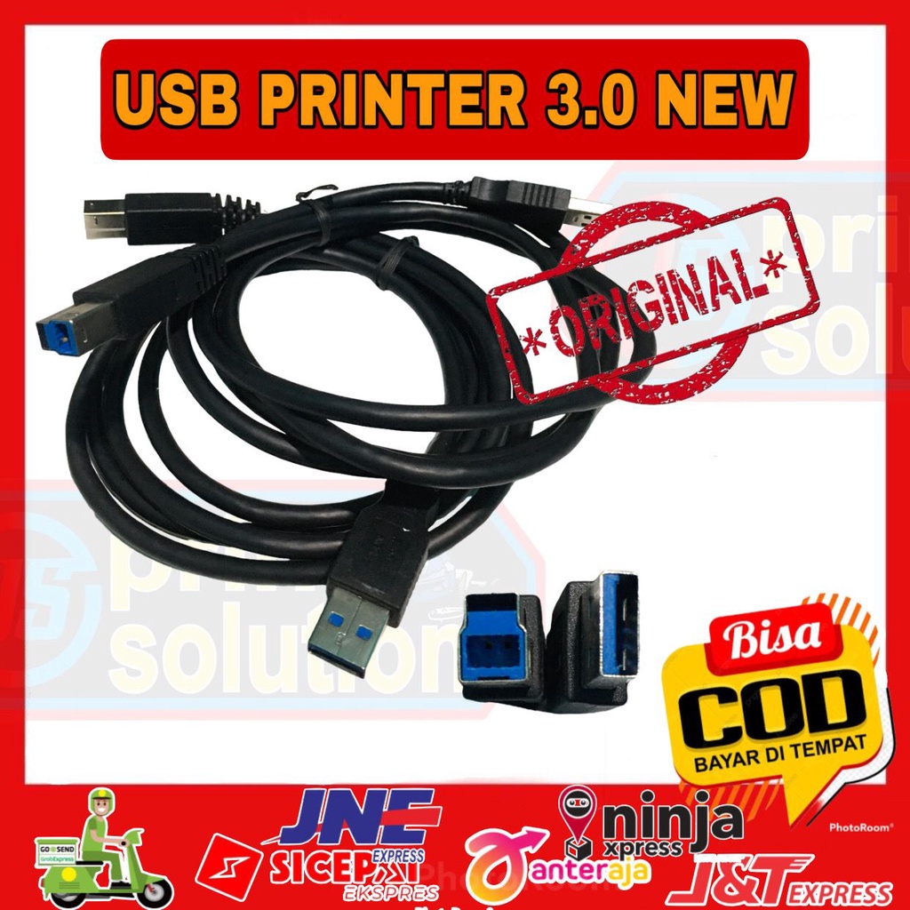 Jual Kabel Printer Kabel Usb 3 0 To Printer1 5 Meter Kabel Printer Usb 3 0 Shopee Indonesia
