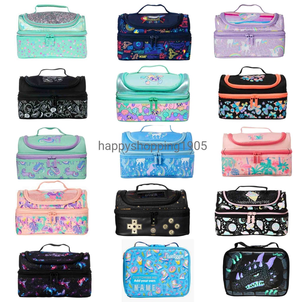 Jual READY STOCK! Smiggle Double Decker Lunchbox - Smiggle double ...