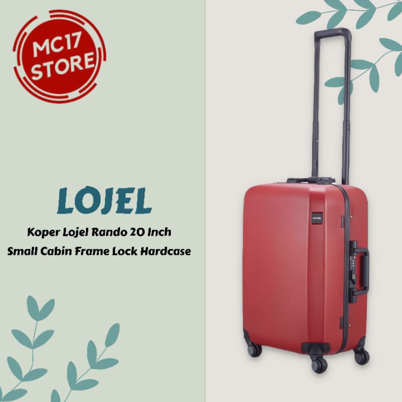 Jual Koper Lojel Rando 20 Inch Small Cabin Frame Lock Hardcase | Shopee ...