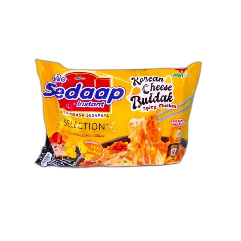 Jual MIE SEDAAP KOREAN CHEESE BULDAK SPICY CHICKEN | Shopee Indonesia