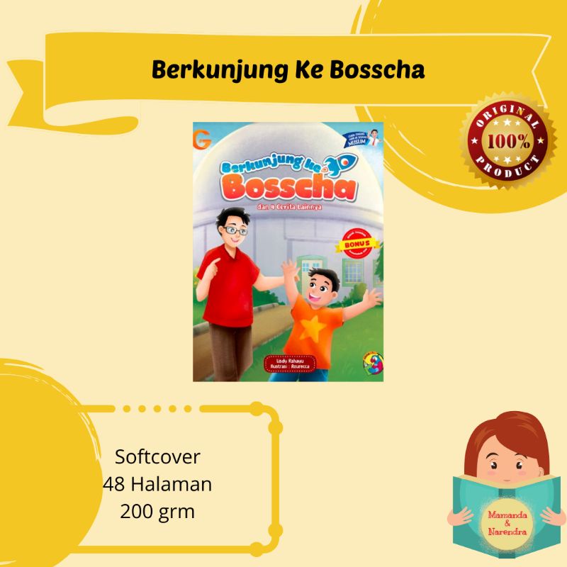 Jual Berkunjung Ke Bosscha | Buku Anak Gema Insani | Shopee Indonesia