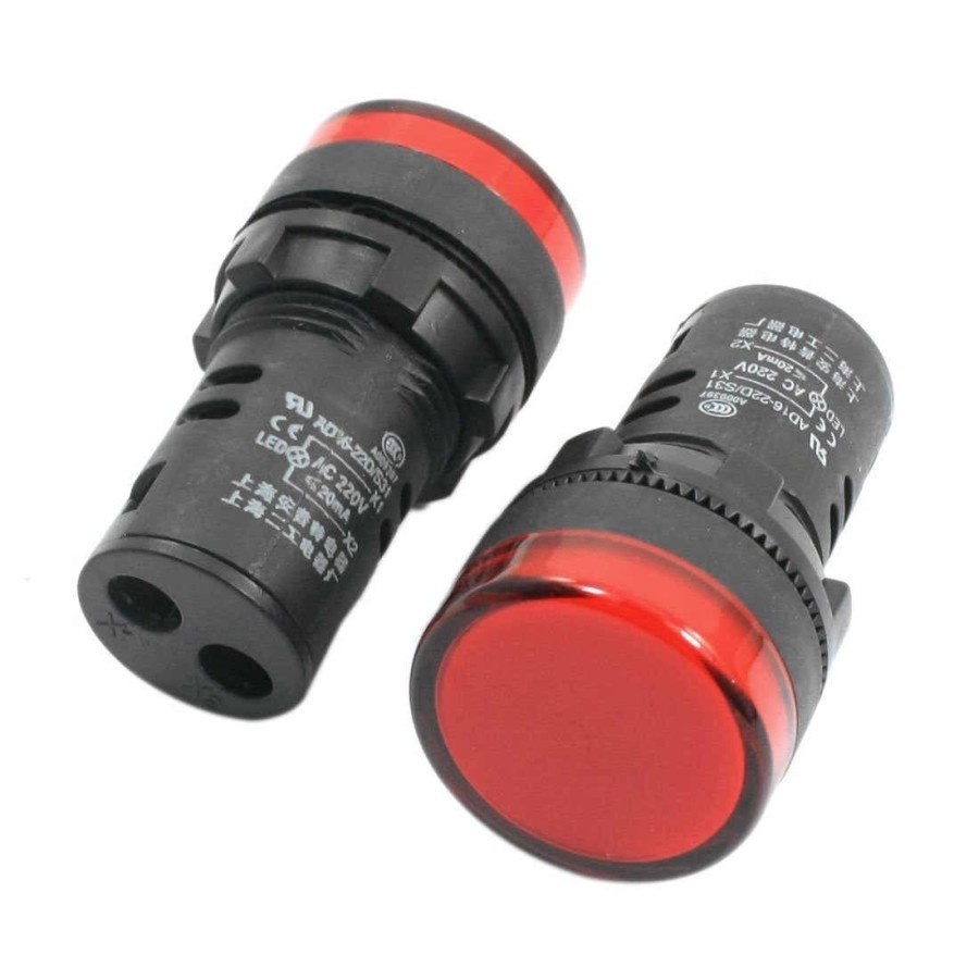 Jual SUNLUX PILOT LAMP 22MM220VAC-RED AD22-22DS/220VAC-R | Shopee Indonesia
