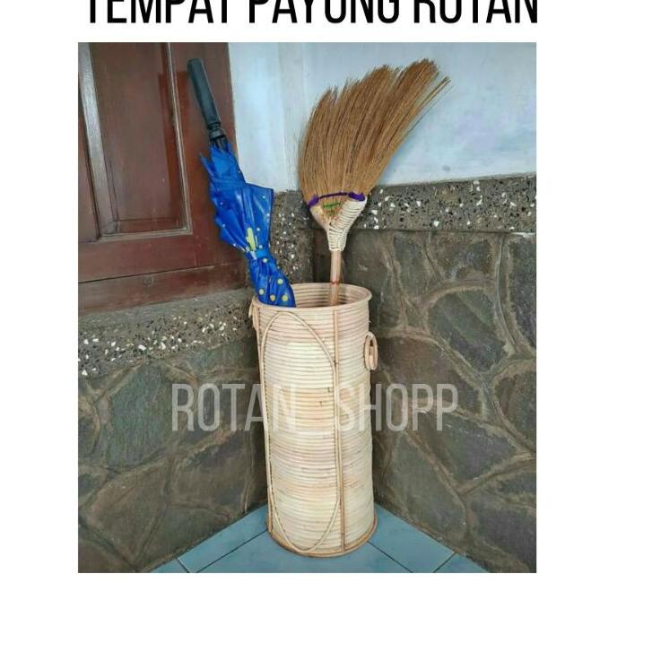 Jual Pusat Hemat TEMPAT PAYUNG ROTAN/TEMPAT SAPU LANTAI | Shopee Indonesia