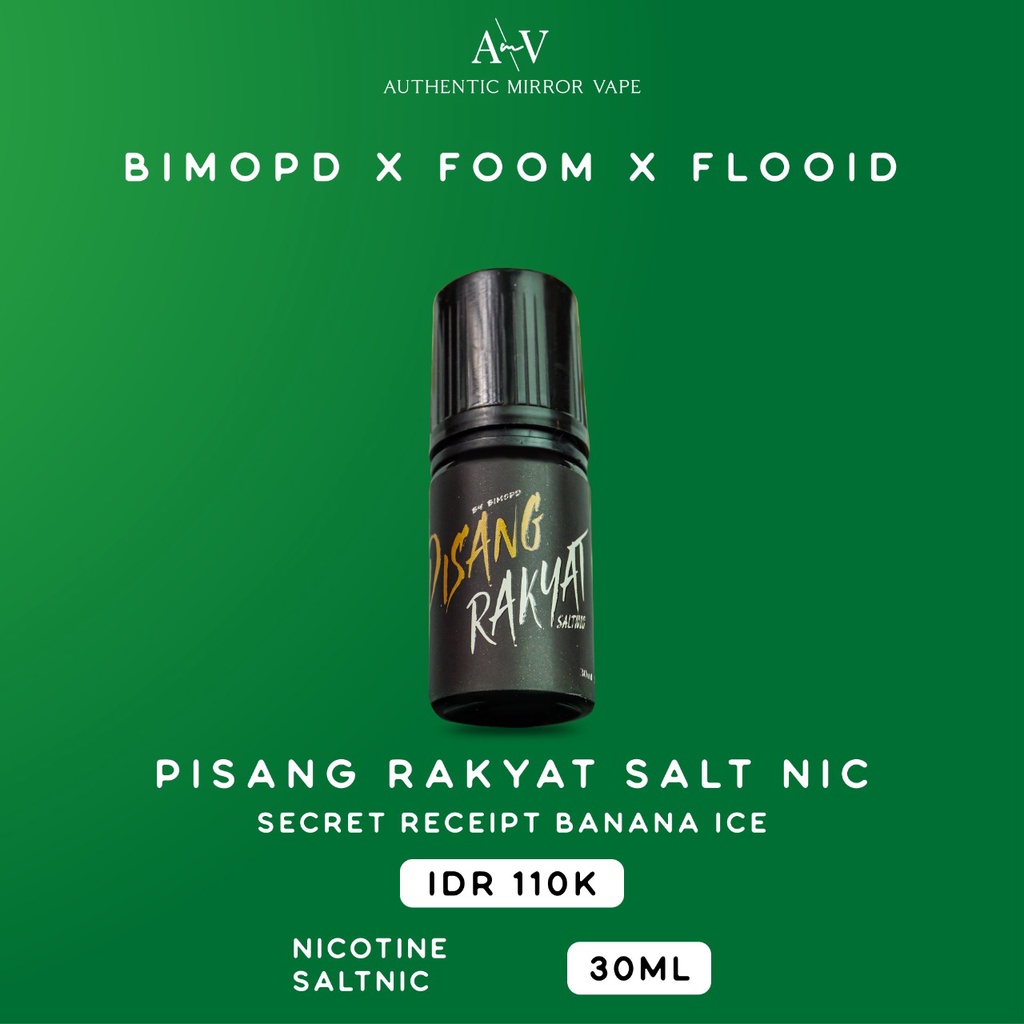 Jual Foom Pisang Rakyat Salt Nic 30ML by Bimopd x Foom x Flooid - LS ...