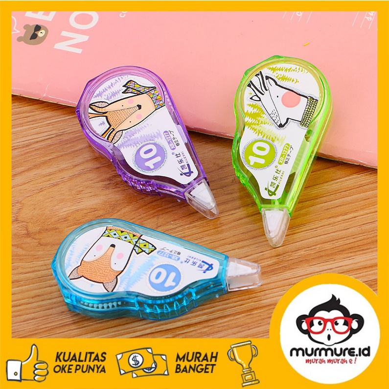 Jual MURMURE.ID | 10M CORRECTION TAPE KARAKTER / TIPEX ROLL MURAH / TIP ...