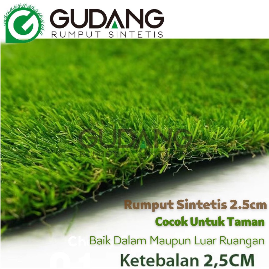 Jual Rumput Sintetis, Rumput palsu, 2.5 cm 1Meter X 1Meter rumput ...