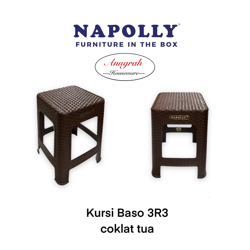 Jual KURSI BASO NAPOLY 3R3 / KURSI ROTAN / KURSI BASO ANYAMAN ROTAN ...