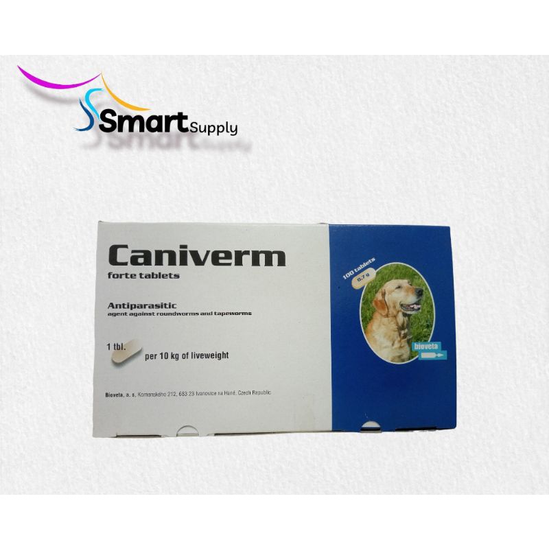 Jual CANIVERM FORTE TABLET 1 BOX ISI 100 TABLET | Shopee Indonesia