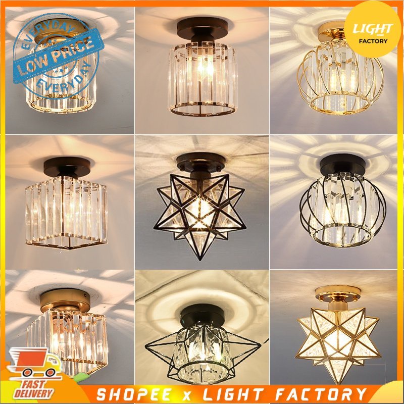 Jual Lampu Plafon LED Ceiling Light Lampu Hias Rumah Ruang Tamu Kamar ...