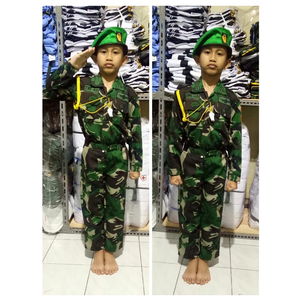 Jual Seragam kostum stelan baju tentara loreng anak profesi anak baju ... Jual Seragam kostum stelan baju tentara loreng anak profesi anak baju ...
