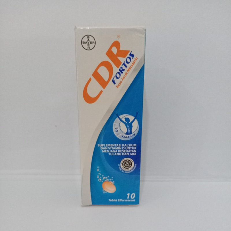 Jual CDR Fortos isi 10 Kalsium untuk Tulang dan Gigi | Shopee Indonesia