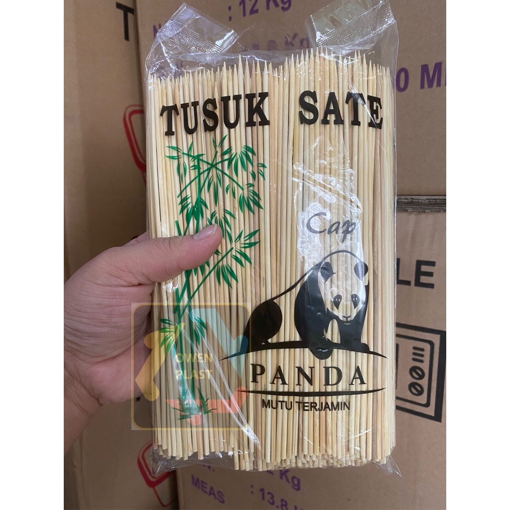 Jual TUSUK SATE MEREK PANDA ISI +-500 BATANG BERSIH TIDAK BERBAU | Shopee Indonesia