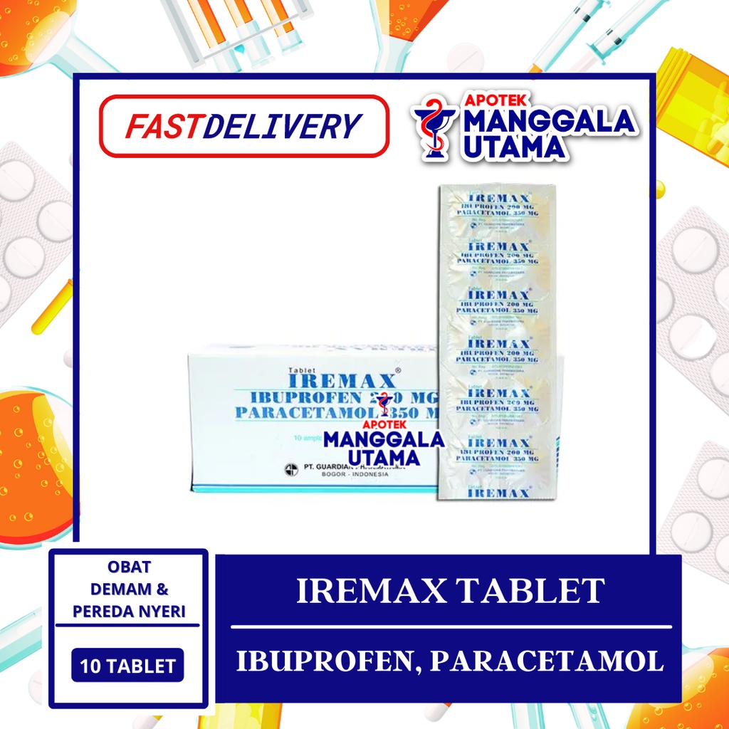 Jual IREMAX PER STRIP ISI 10 TABLET | Shopee Indonesia
